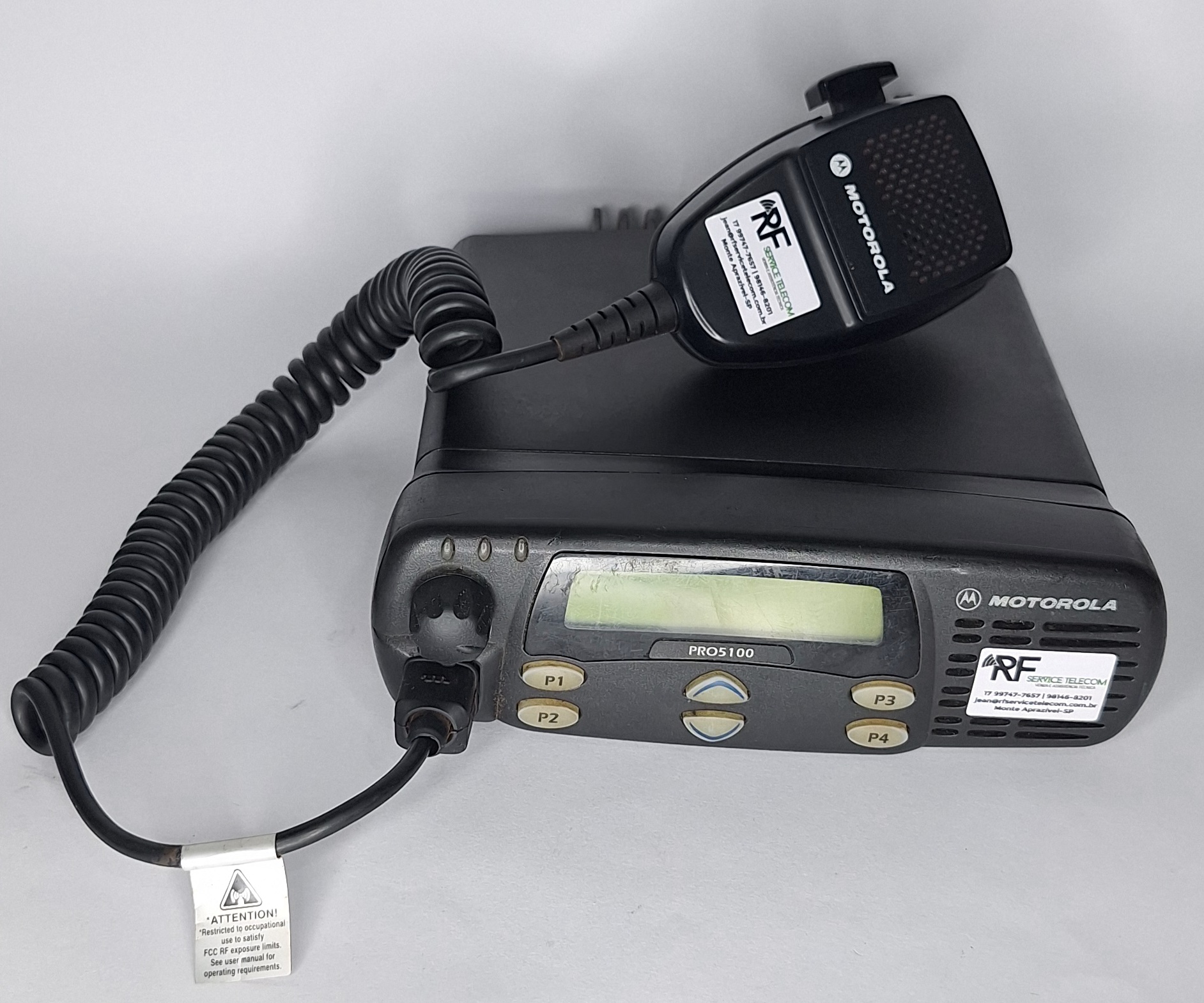 Rádio Motorola PRO5100 – RF Service Telecom
